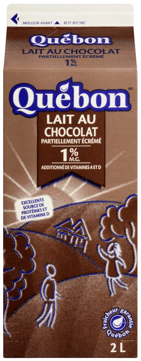 Lait au chocolat 1 % | Québon