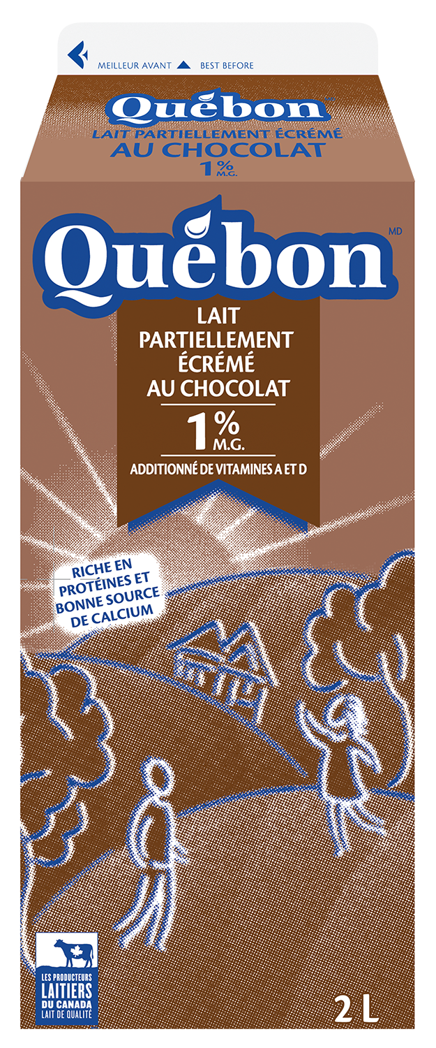 Lait au chocolat 1 % | Québon