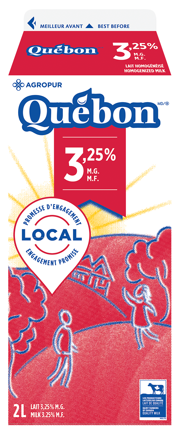 3.25% White Milk | Québon
