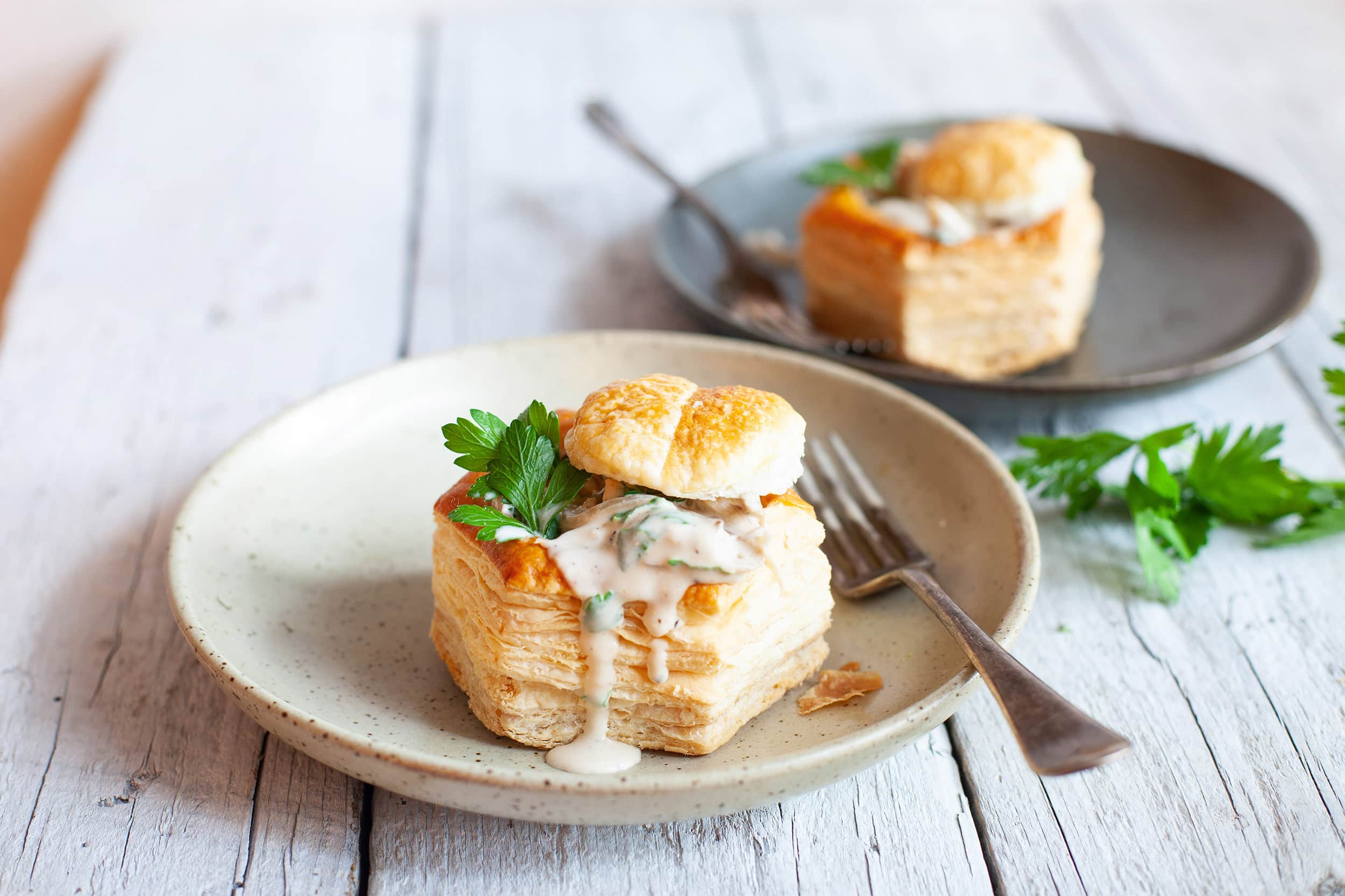 Feuilletés de champignons sauvages | Québon