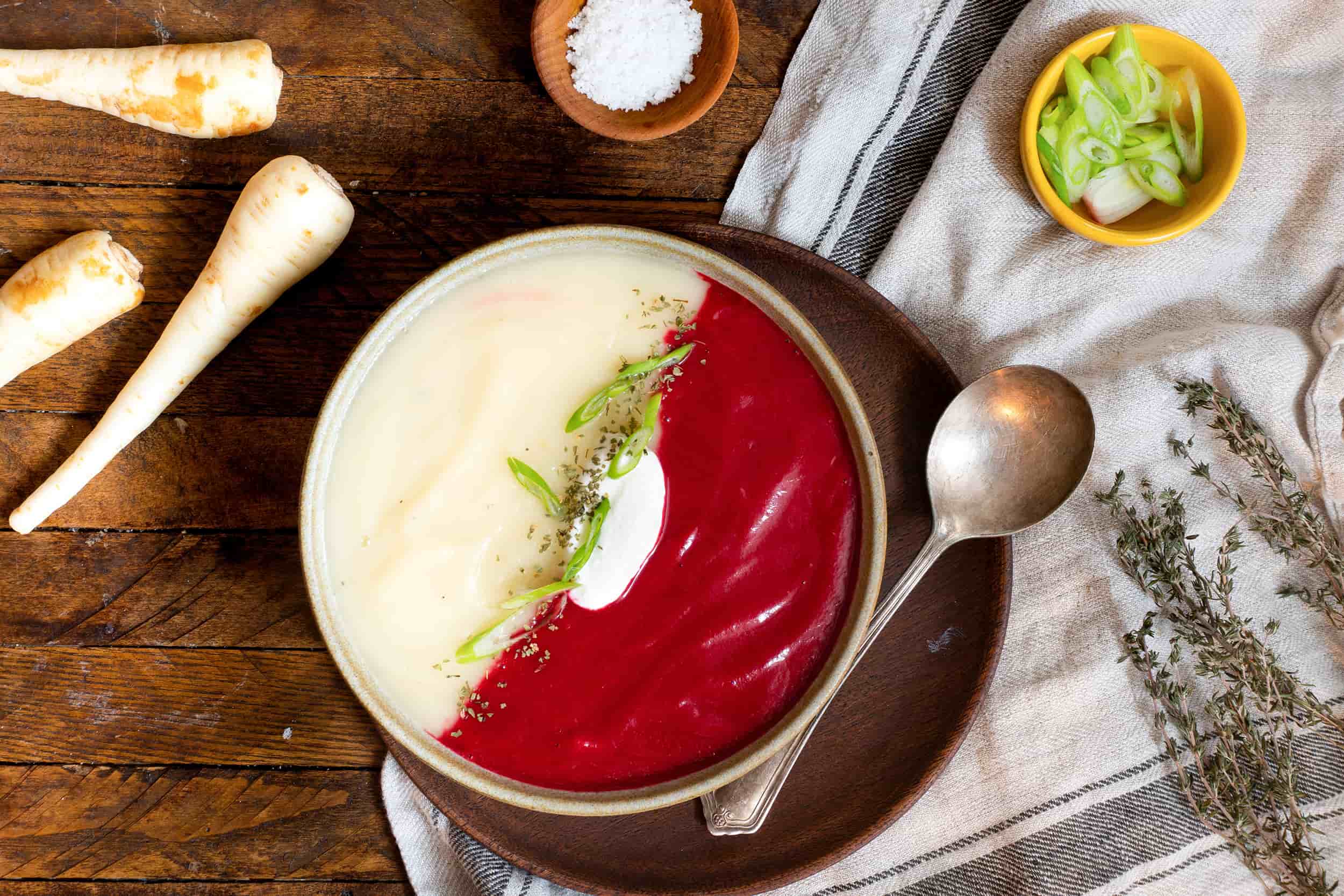 Potage aux deux crèmes | Québon