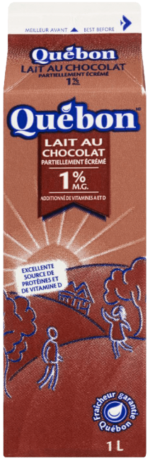 Lait au chocolat 1 % | Québon