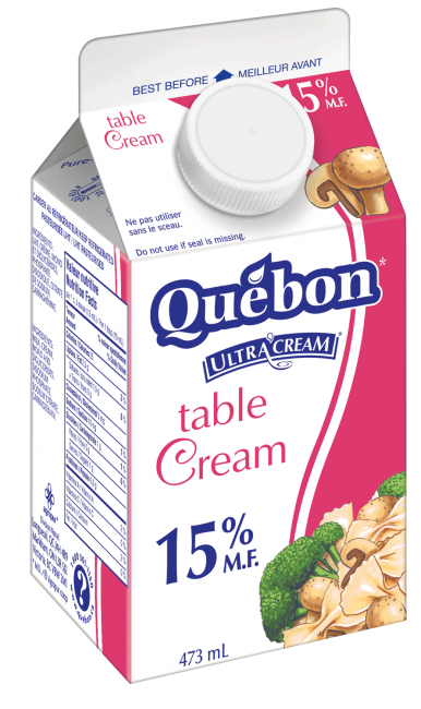 15% Table Cream | Québon